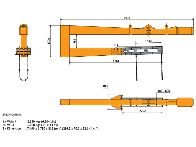 Slab Bundle Handler 5t
